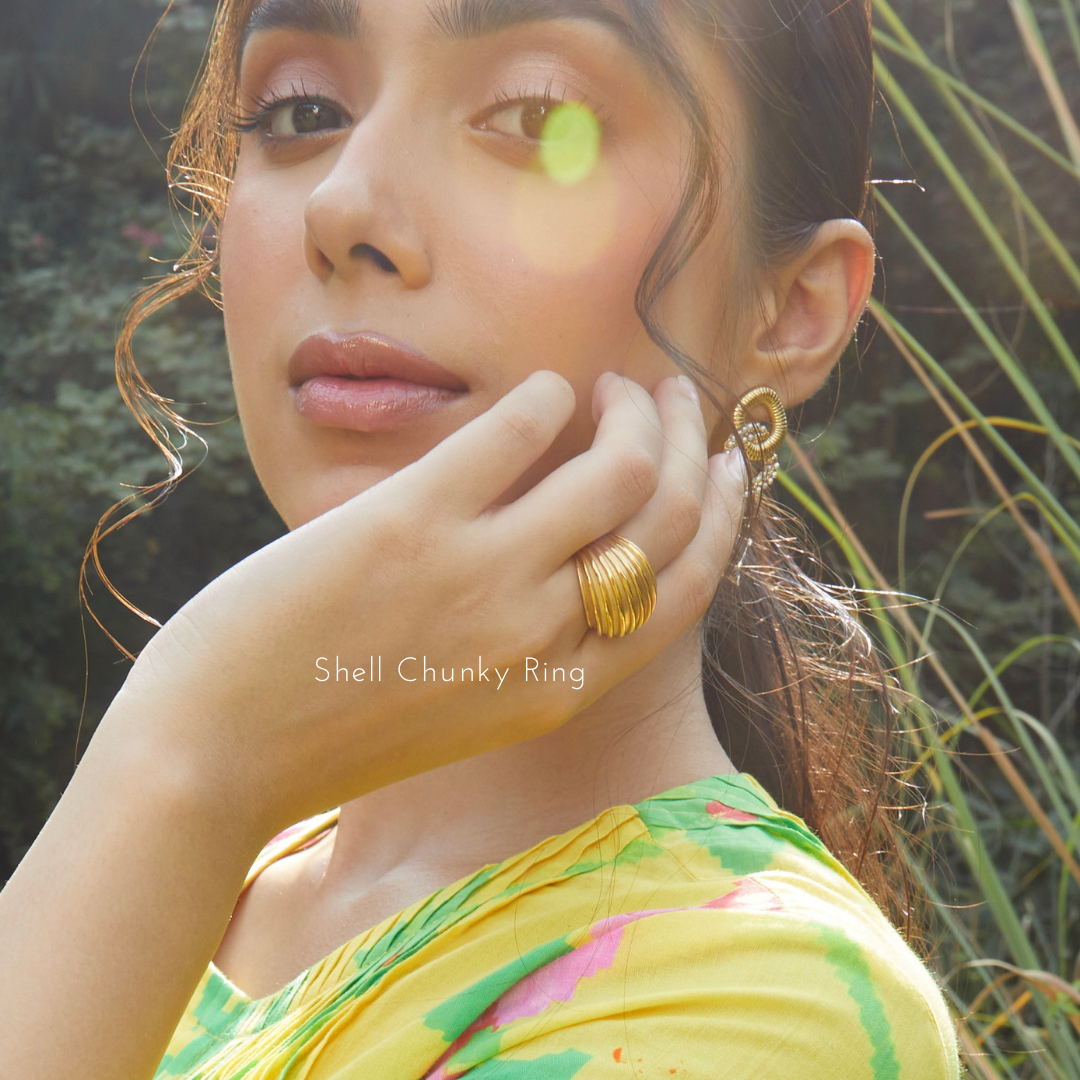 Shell Chunky Ring – Aekay